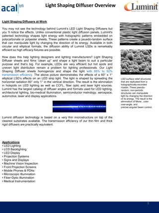 Brochure LUMINIT Acal BFi Novembre2017 | PDF | Physics | Science