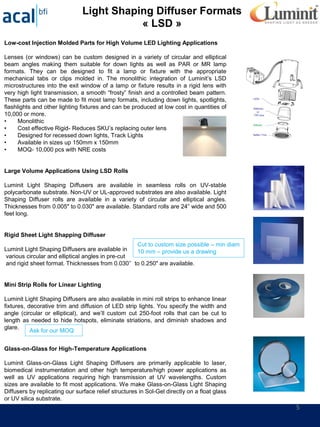 Brochure LUMINIT Acal BFi Novembre2017 | PDF | Physics | Science