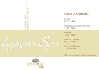 Brochure Lympha | PPT