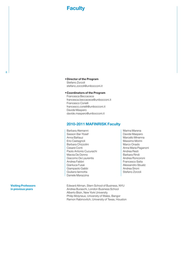 MAFINRISK Master of Quantitative Finance and Risk Management | PDF