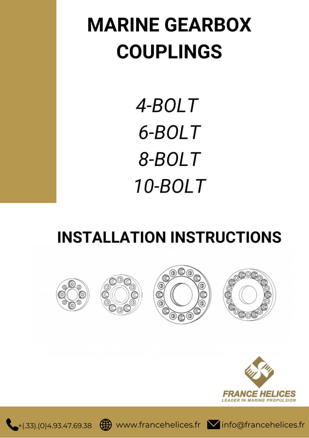 BROCHURE MARINE GEARBOX COUPLINGS | PDF