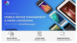 [Brochure ] mobi manager mdm_software | PDF | Operating Systems ...