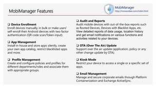 [Brochure ] mobi manager mdm_software | PDF