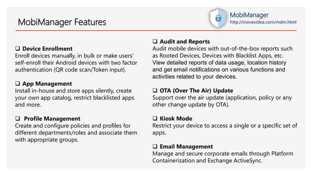 [Brochure ] mobi manager mdm_software | PDF | Operating Systems ...