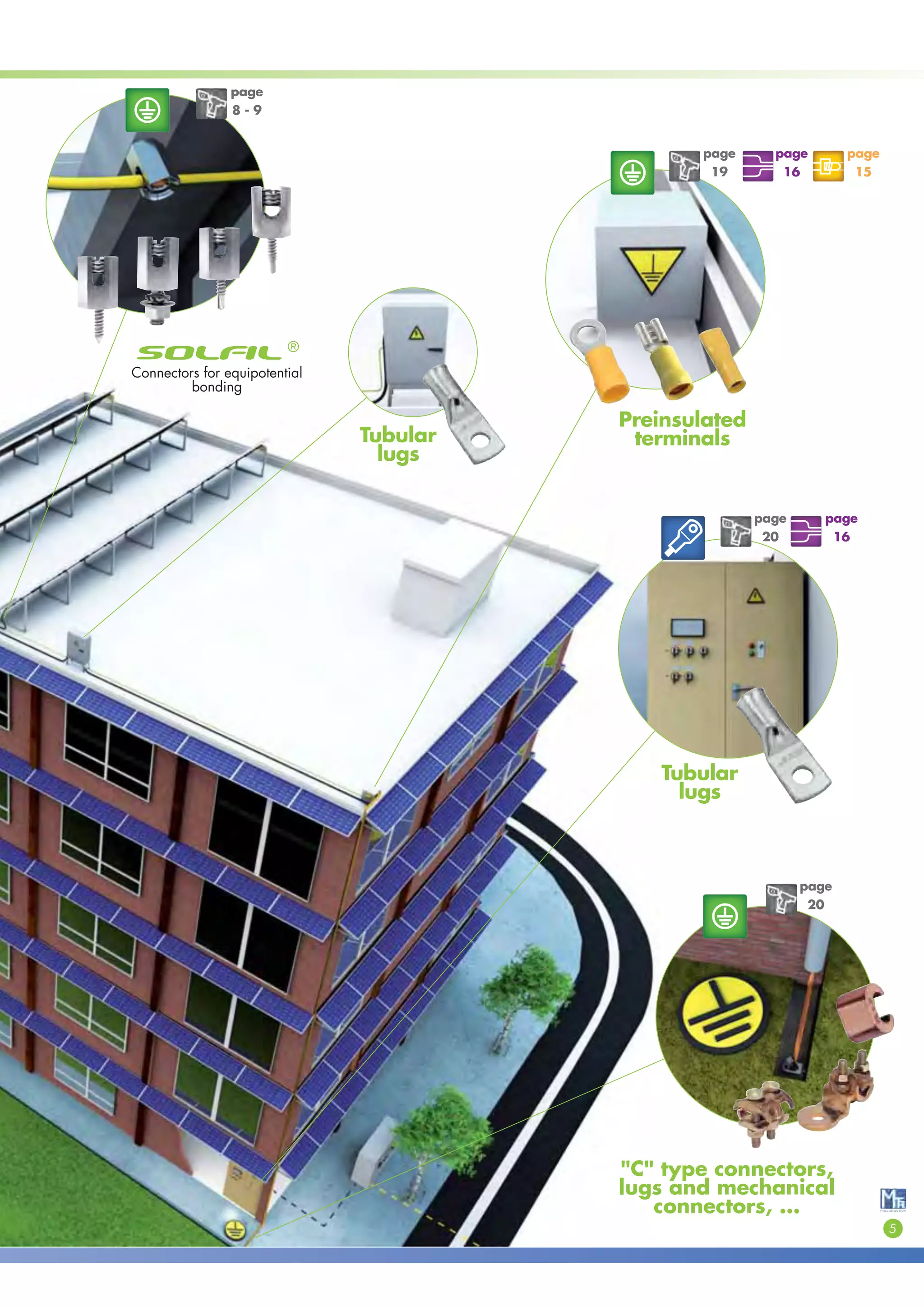 Mecatraction - Photovoltaic PV Cable Connectors & Earth Clamps | PDF ...