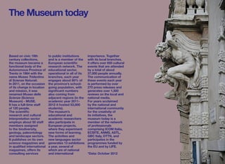 MUSE - A new Science Museum | PDF
