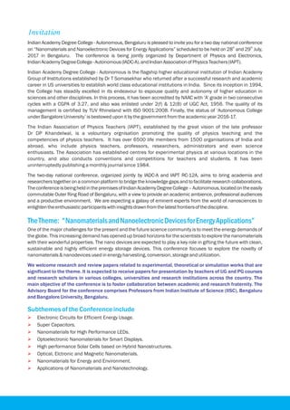 Brochure national conference | PDF