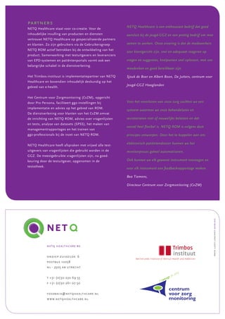 Brochure NETQ Healthcare | PDF