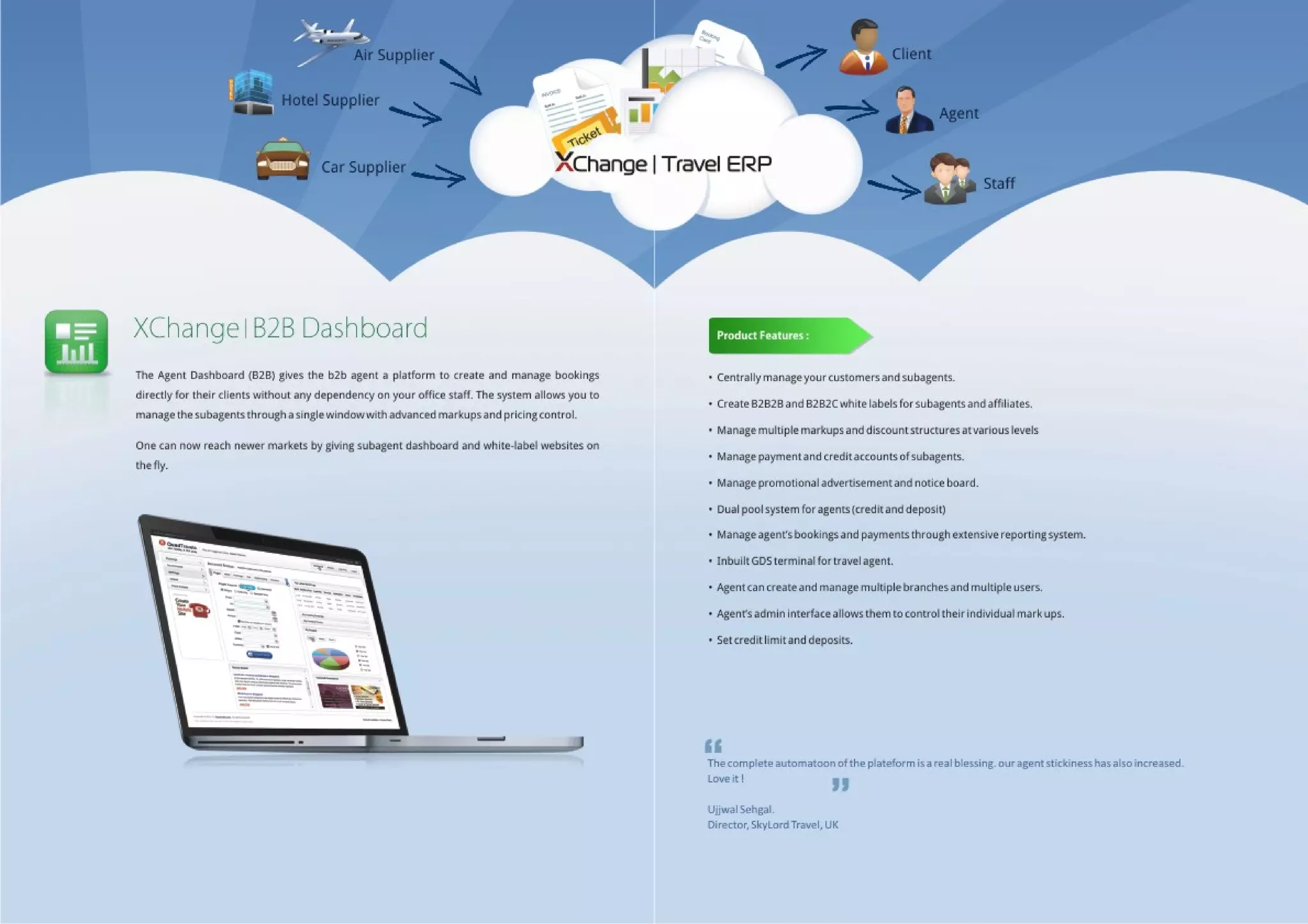XChange | On Cloud ERP | PDF