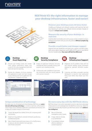 Brochure NEXThink | PDF