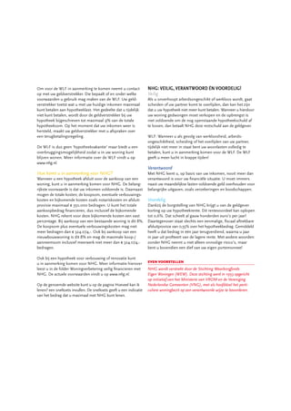 Brochure NHG Wat is nationale hypotheekgarantie? | PDF