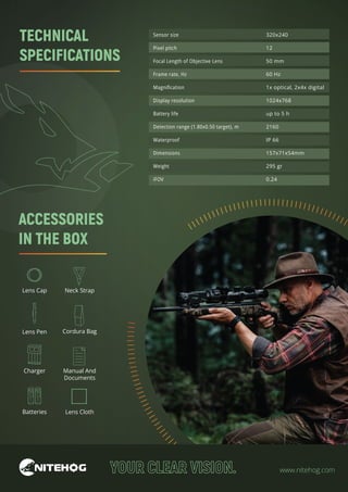 Brochure | Nitehog Viper 50 Next | Optics Trade | PDF | Cameras and ...