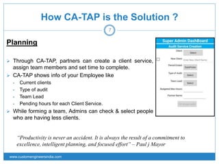 CA-TAP App | Untap Your True Potential | App for Chartered Account ...