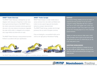 General leaflet Nooteboom Trading | PDF