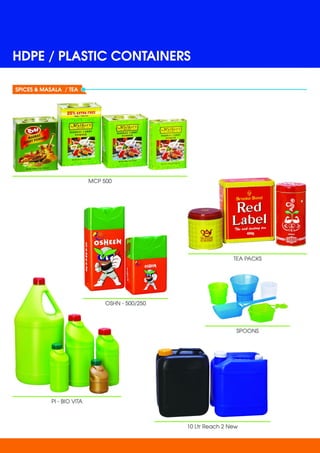 Food Packaging Containers By Maharashtra Metal Works Private Limited | PDF