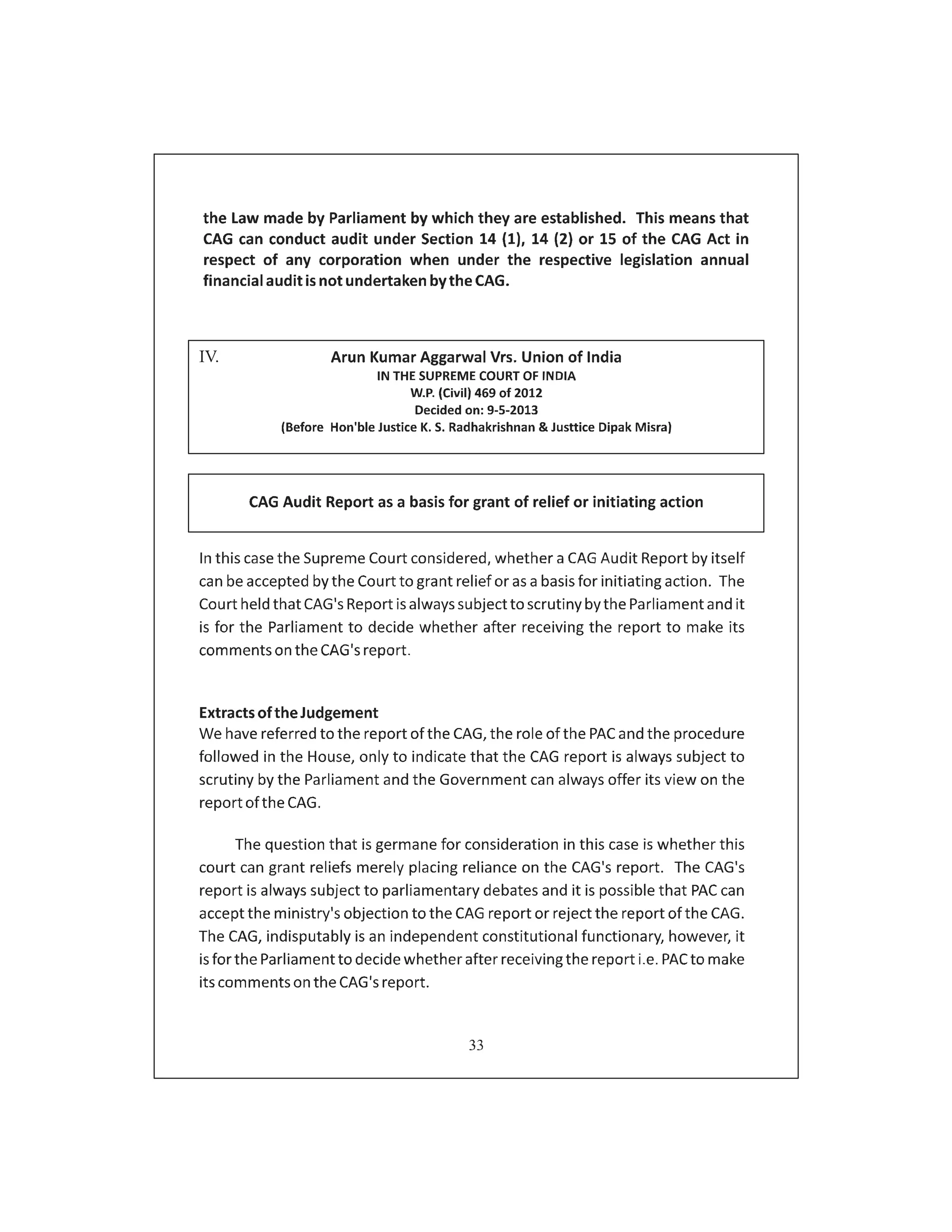 Brochure on the Comptroller and Auditor General of India (DPC) Act ...