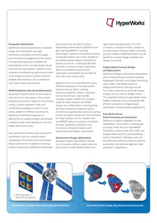 Brochure optistruct | PDF