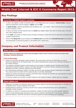 Brochure & Order Form_Middle East Internet & B2C E-Commerce Report 2012 ...