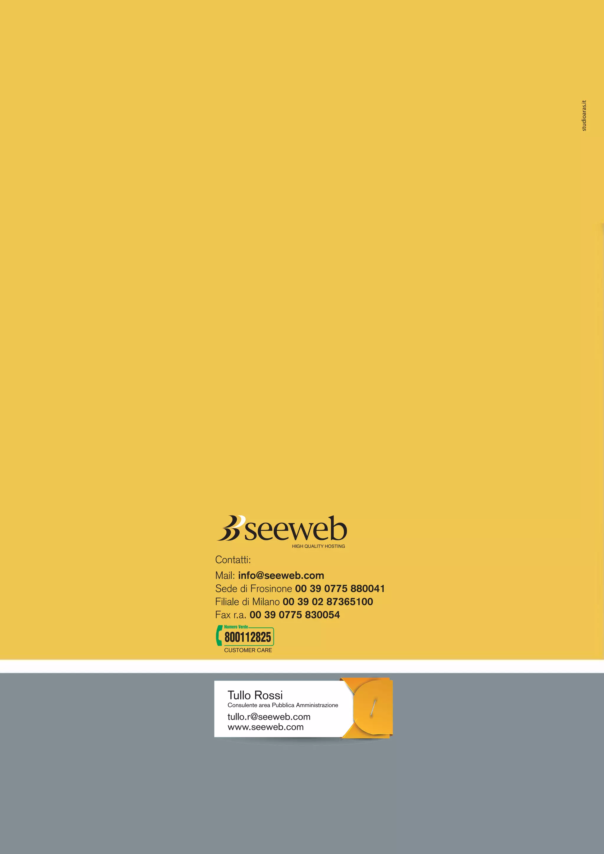 Il Cloud Seeweb per la Pubblica Amministrazione | PDF