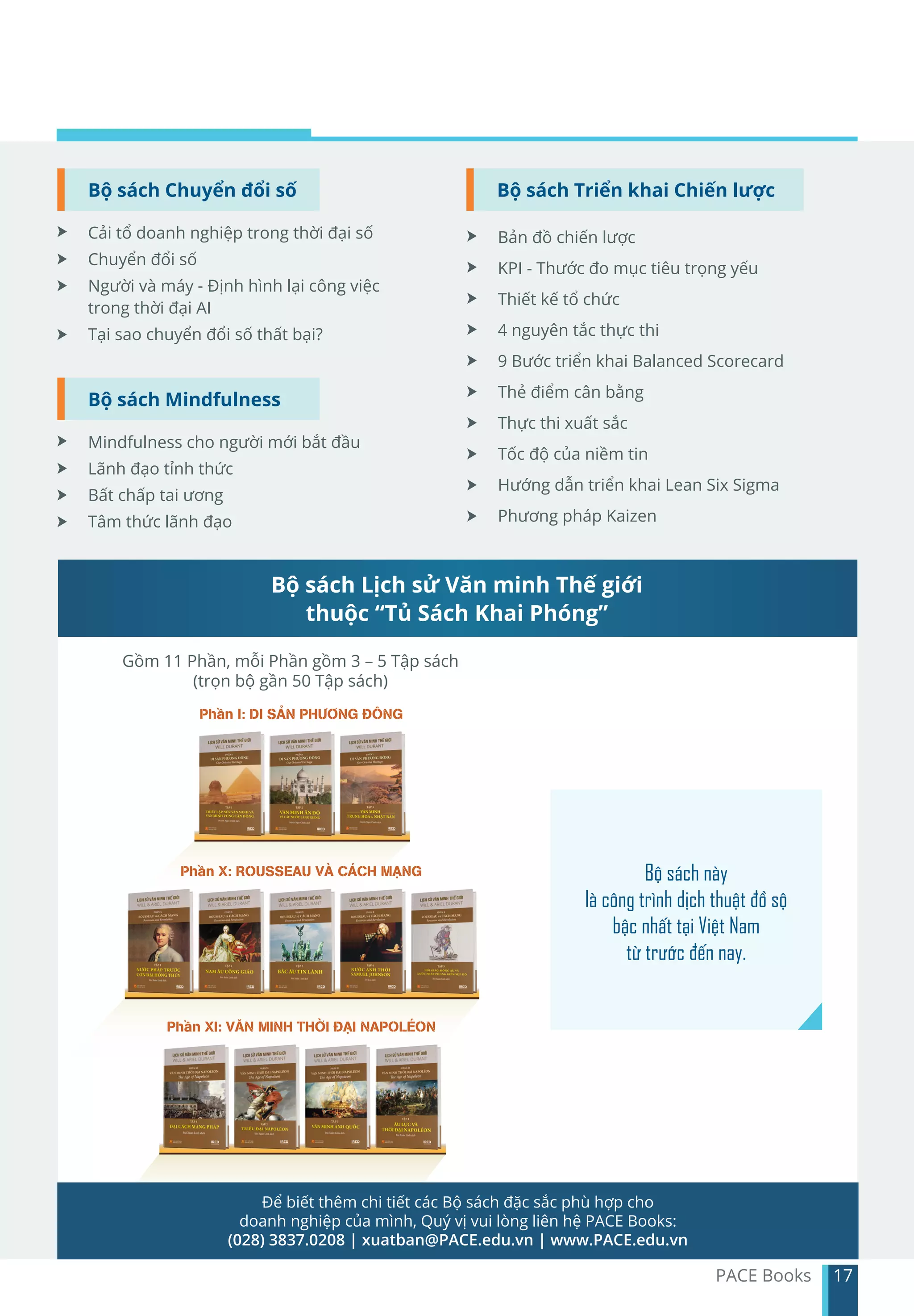 Brochure PACE Institute of Management | PDF