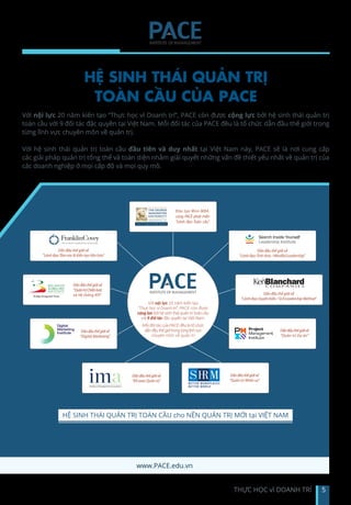 Brochure PACE Institute of Management | PDF
