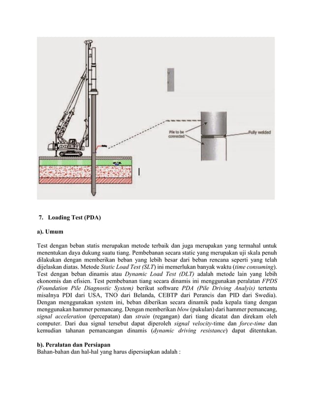 metode pancangan pipa | PDF