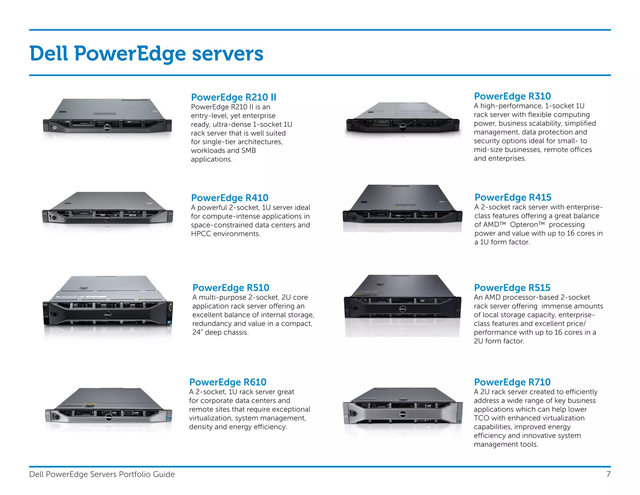 Brochure Poweredge Server Portfolio 12 05 | PDF