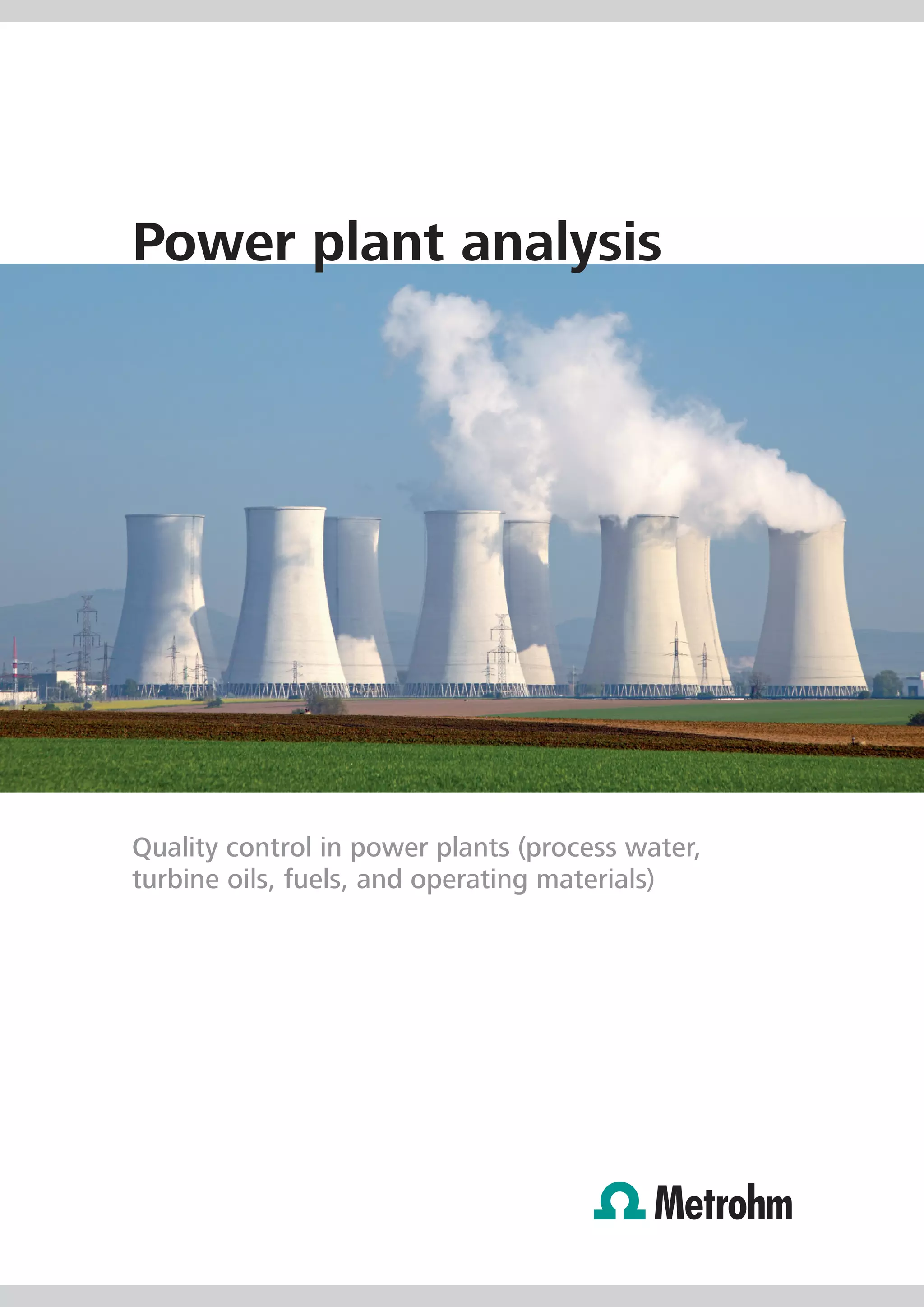 Brochure power plantanalysis | PDF