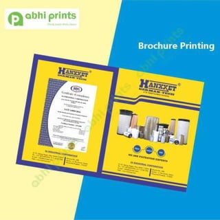Comprehensive Design Support for Effective Brochure Printing | PDF