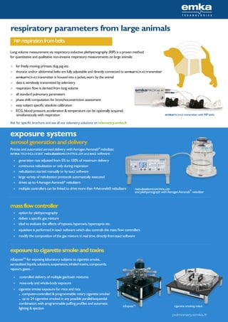 Pulmonary solutions for small and large animals | PDF
