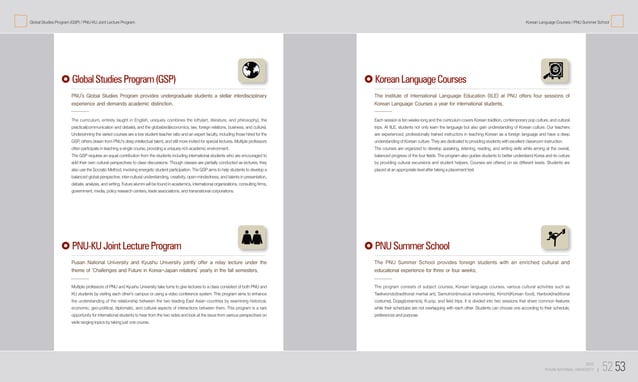 Brochure Pusan National University | PPT