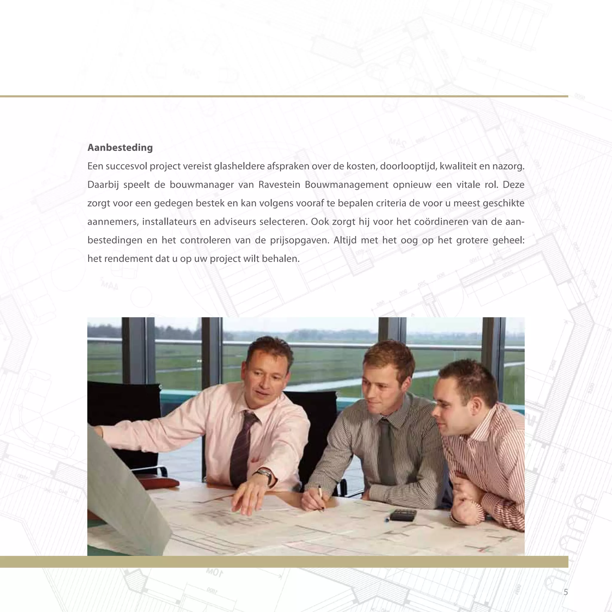 Brochure Ravestein Bouwmanagement | PDF
