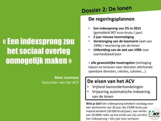 Brochure ACV BHV / Verduidelijkingen en eisen in verband met de federal ...