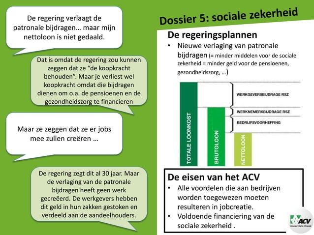 Brochure ACV BHV / Verduidelijkingen en eisen in verband met de federal ...
