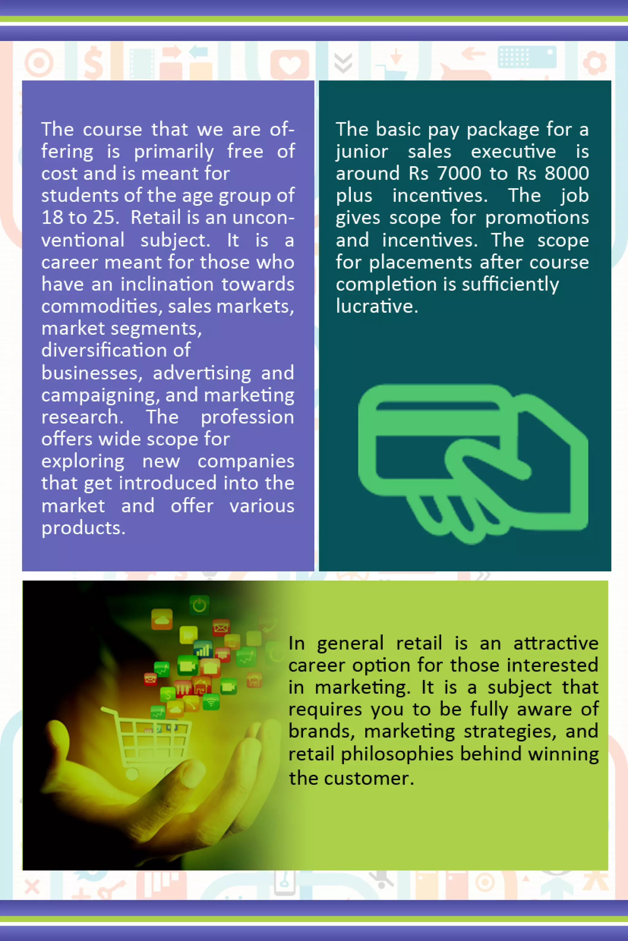 Brochure retail certificate training - Retail Certificate training | PDF