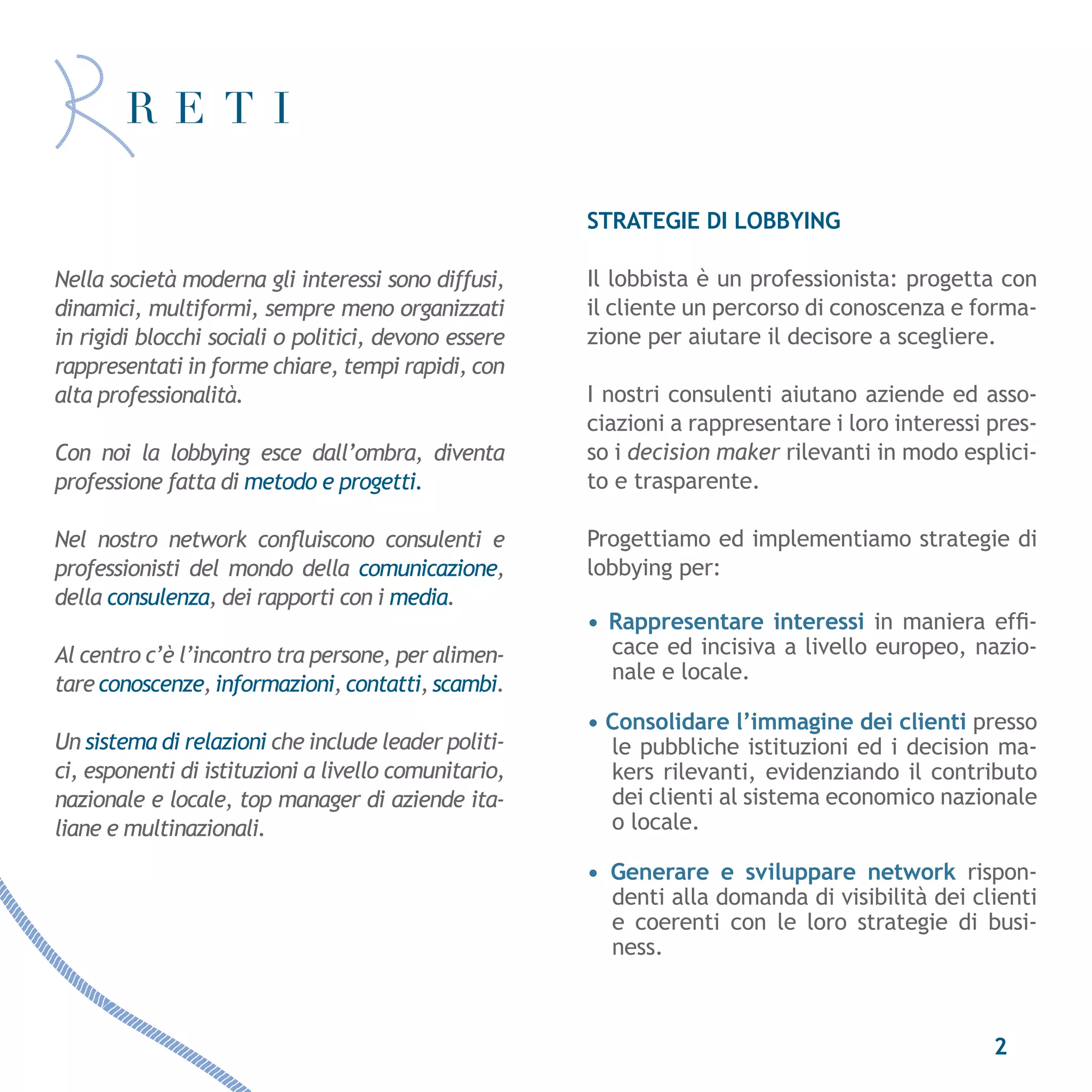 Brochure Reti | PDF
