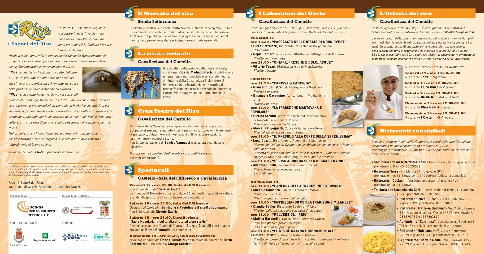 Brochure "Rice - i sapori del riso" | PDF