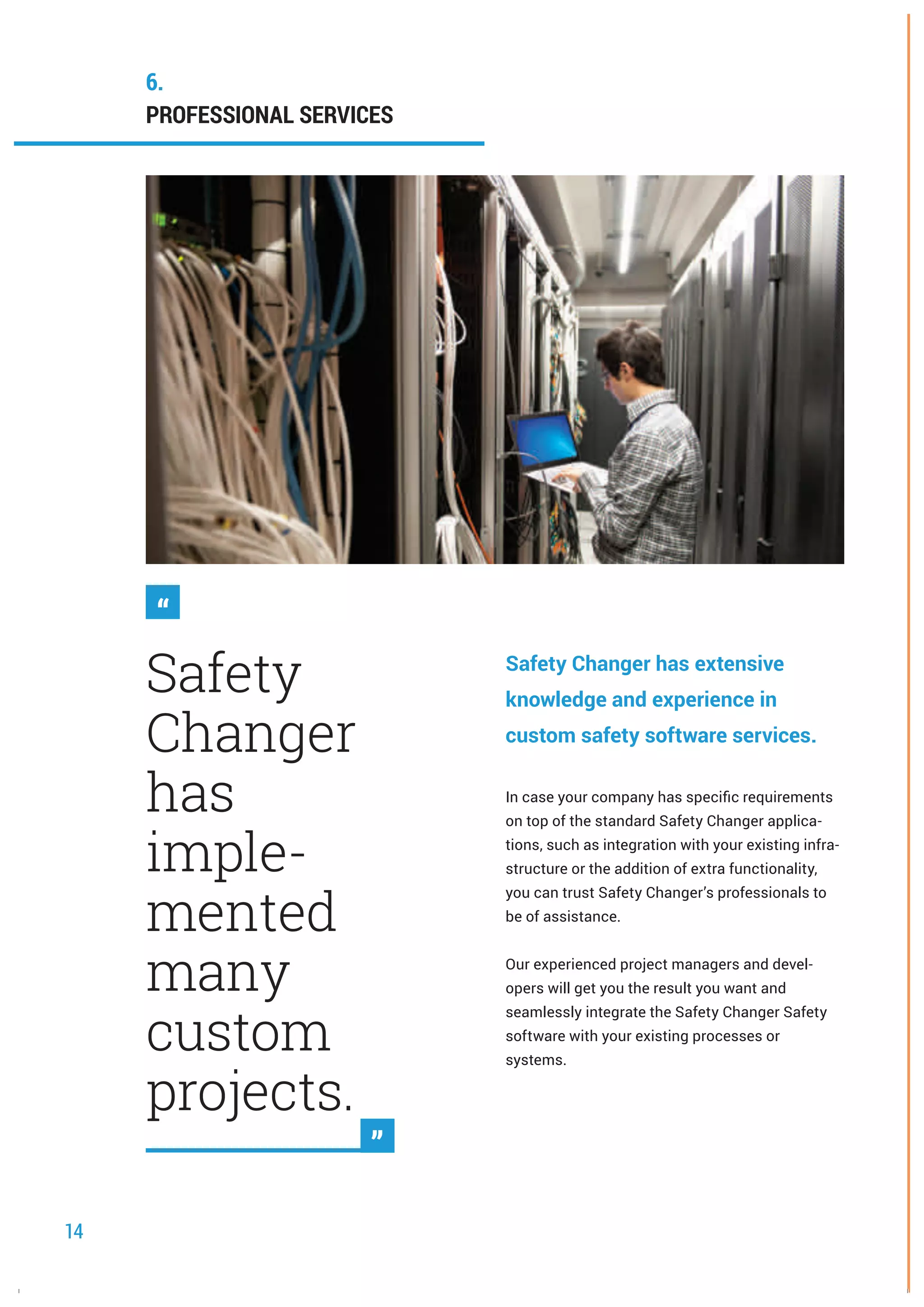Brochure Safety Changer 2014 | PDF