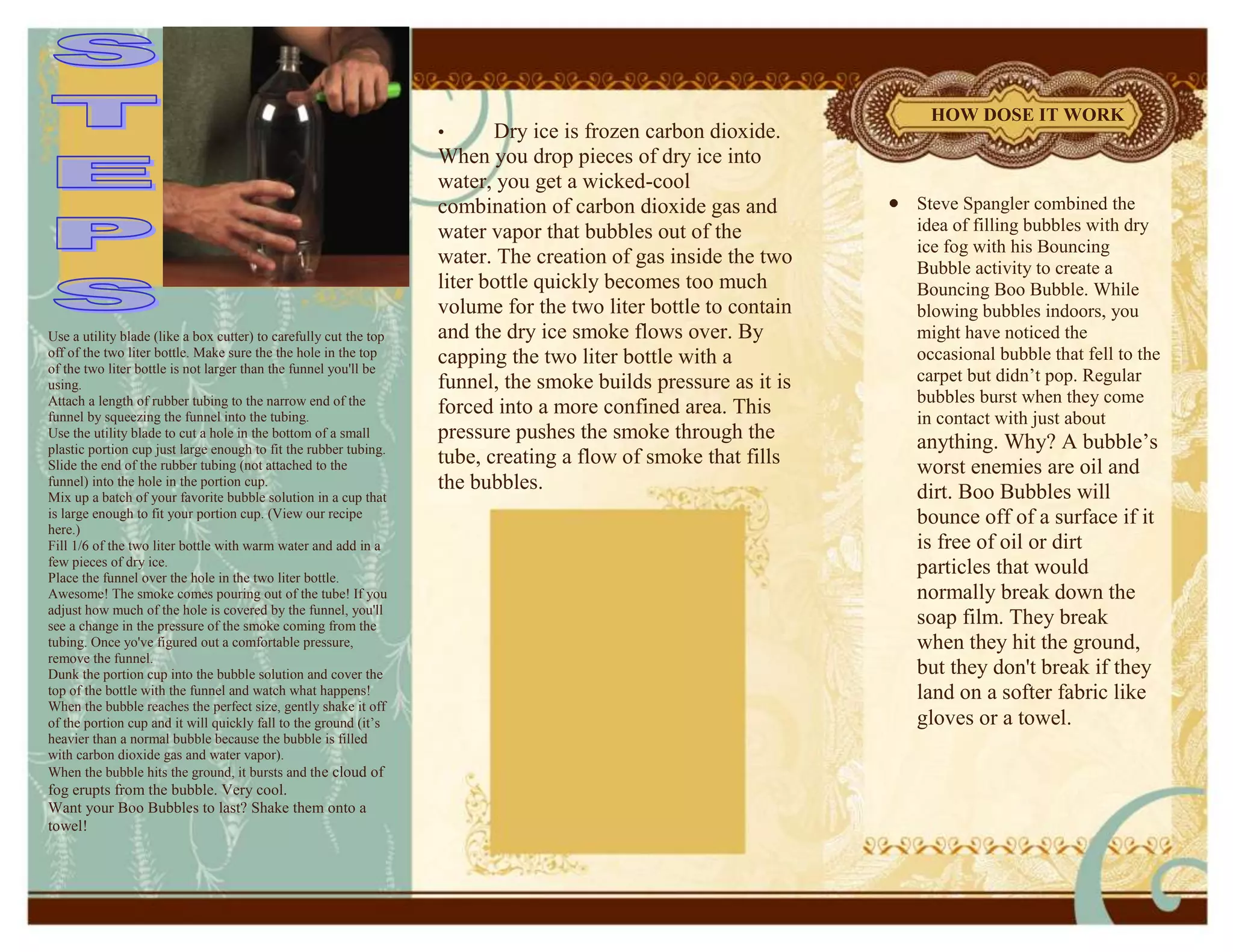 Brochure science | PPT