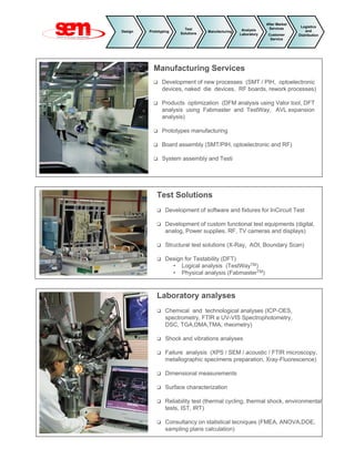 SEM Brochure | PDF