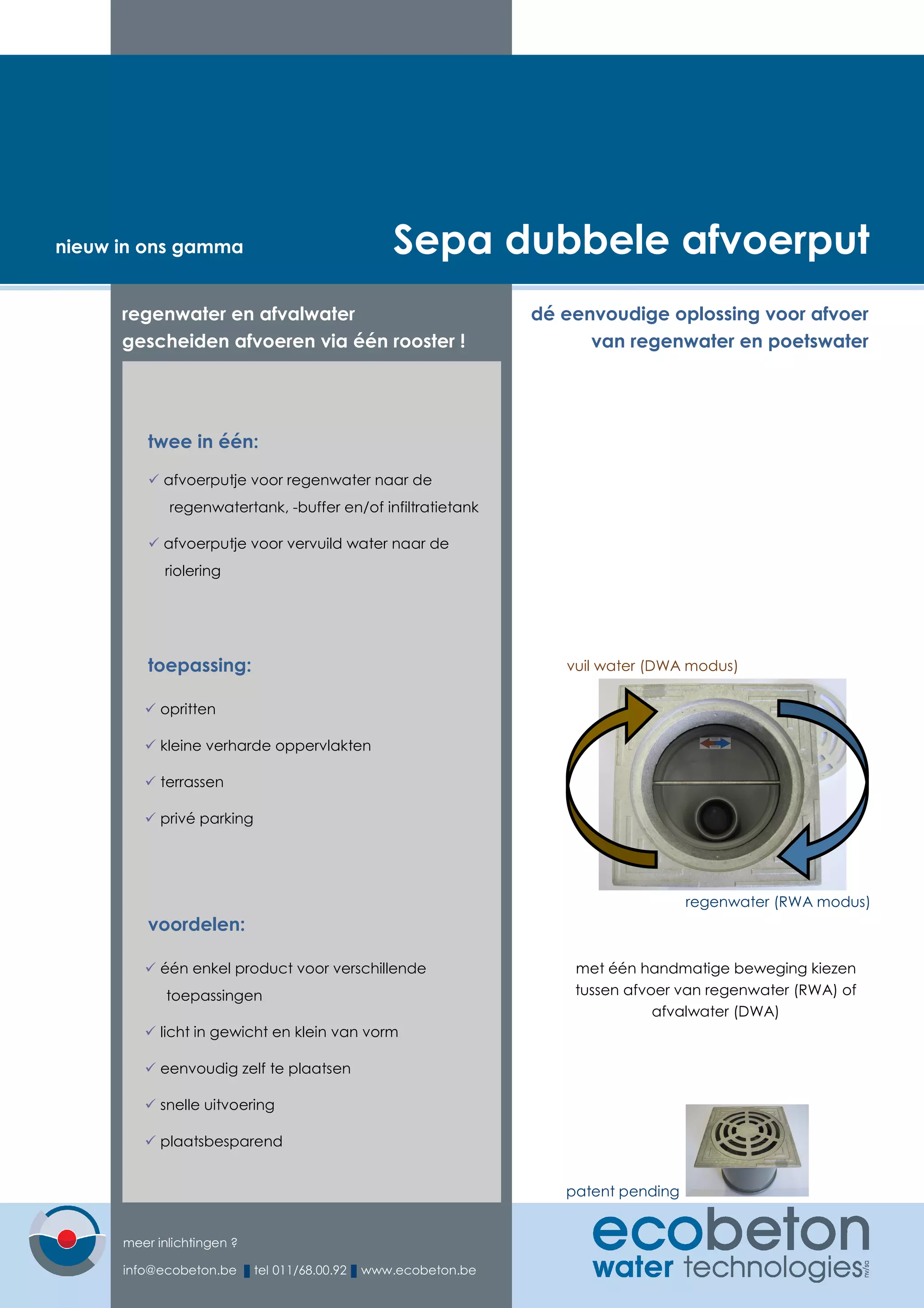 Ecobeton - Brochure Sepa | PDF
