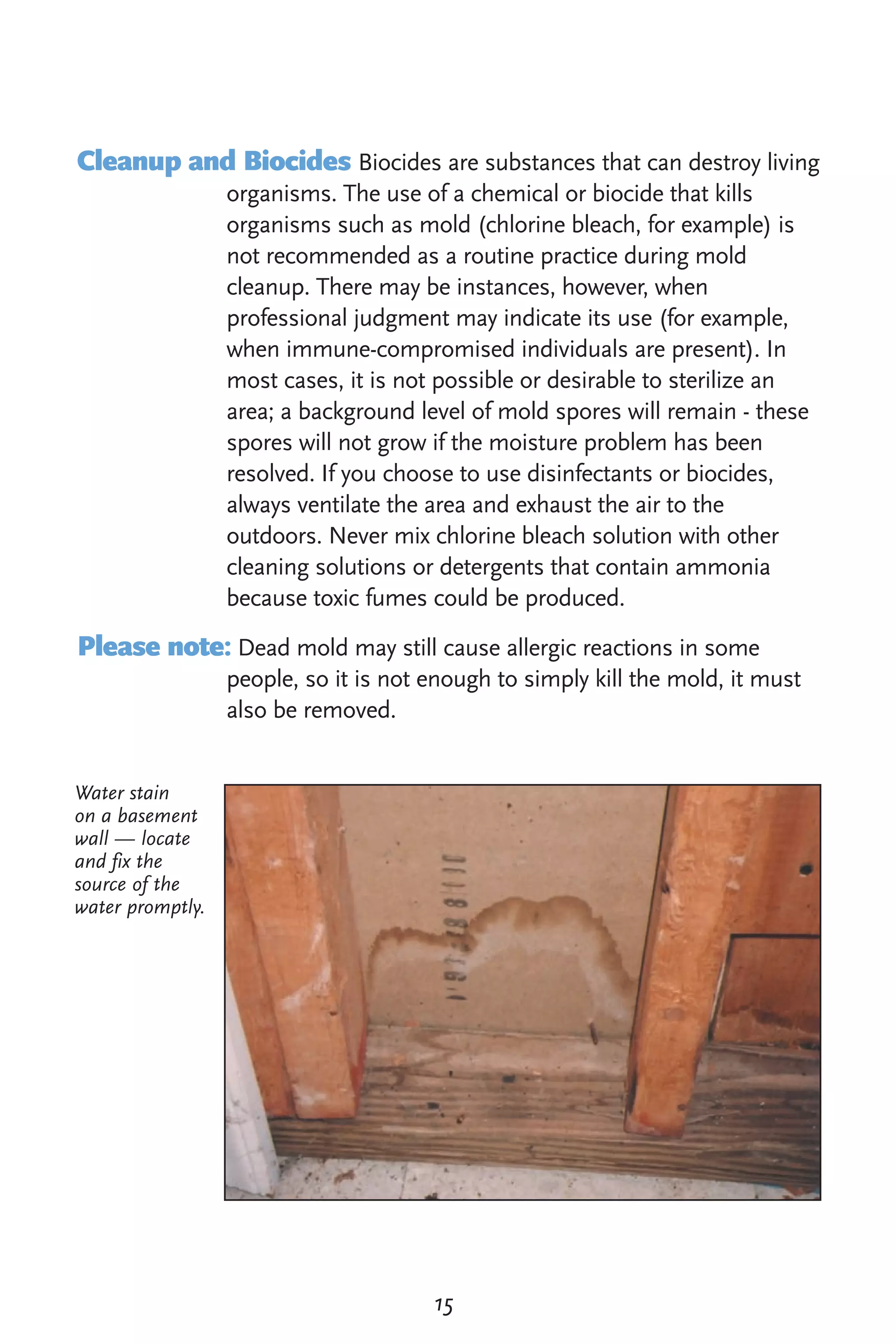 EPA Guide to Mold | PDF