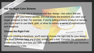 Brochures & Flyers The Ultimate Guide to Design and Printing.ppt.pptx