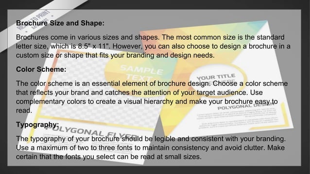 Brochures & Flyers The Ultimate Guide to Design and Printing.ppt.pptx