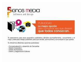 Brochure Signos Media | PDF