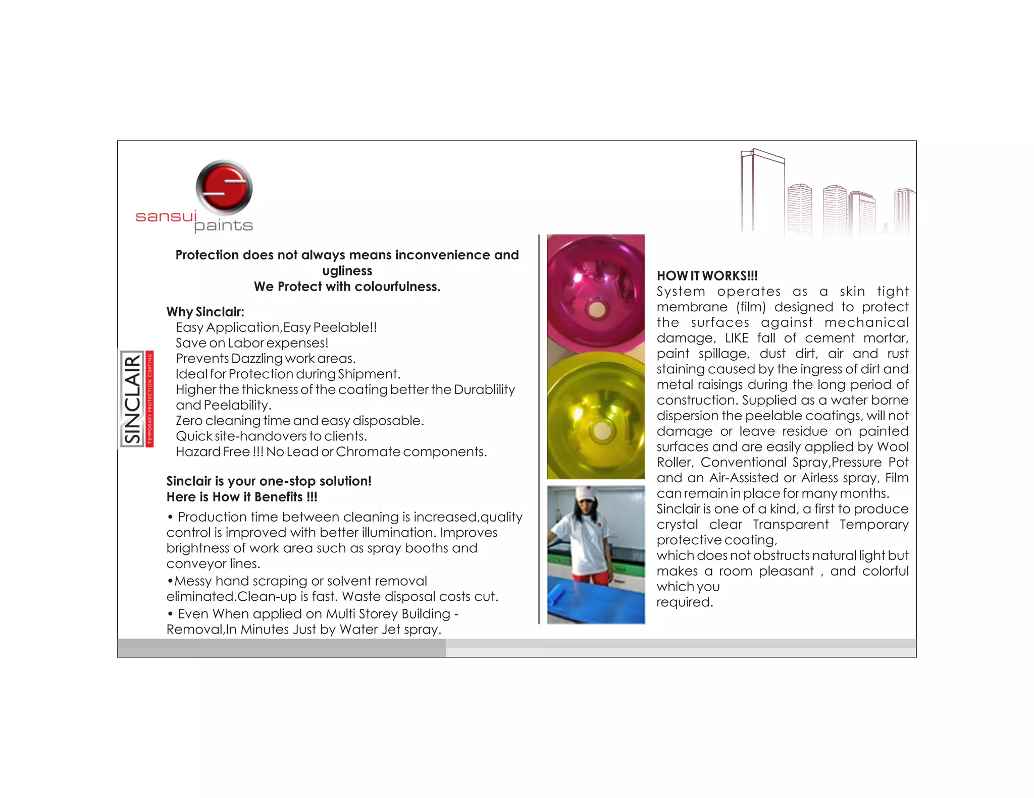 Brochure sinclair | PDF