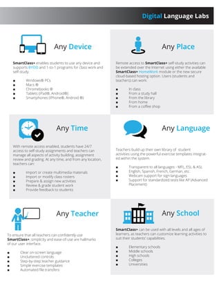 SmartClass+ Digital Language Laboratory | PDF