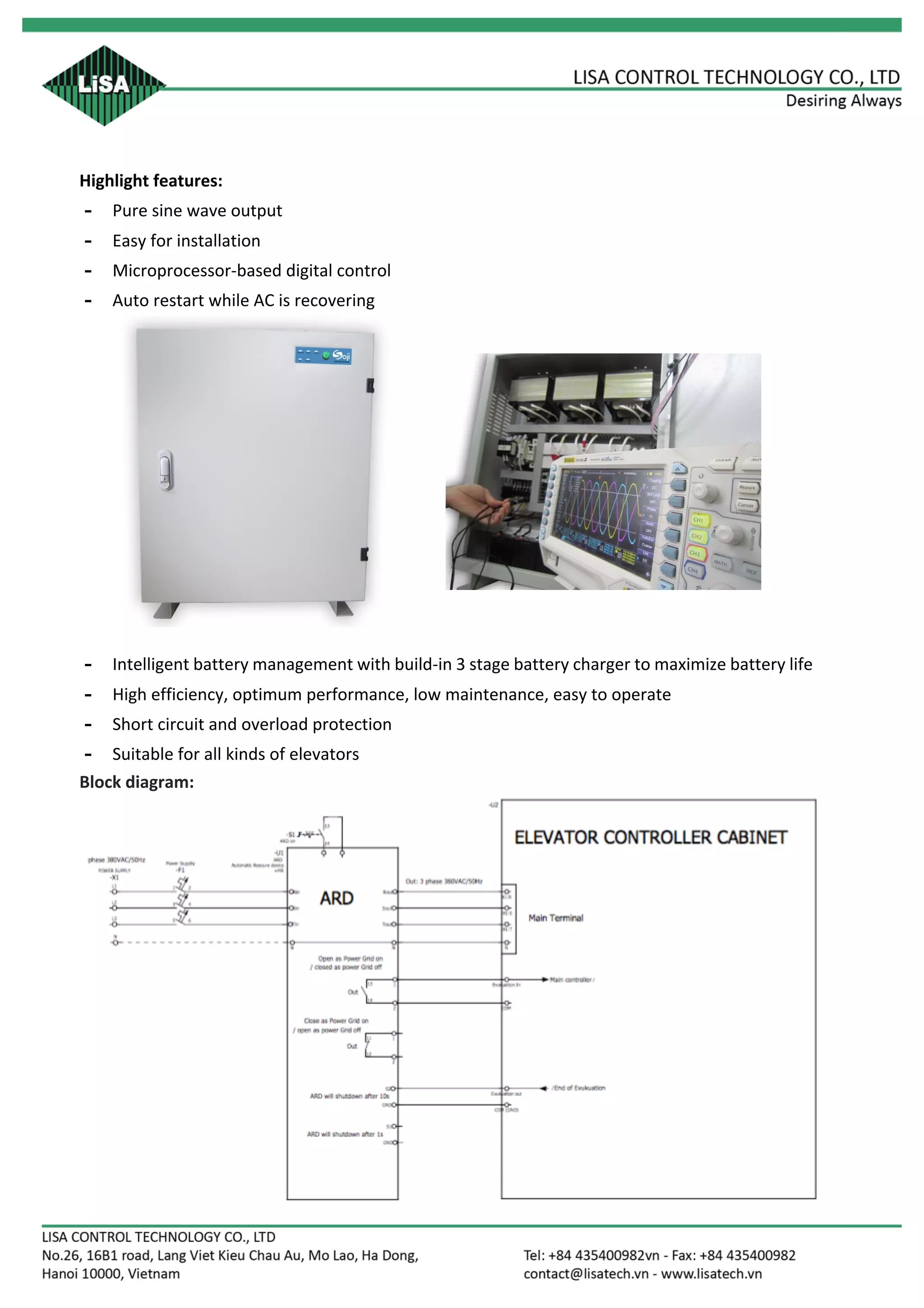 Brochure ARD from Lisatech | PDF | Consumer Electronics | Technology & Computing