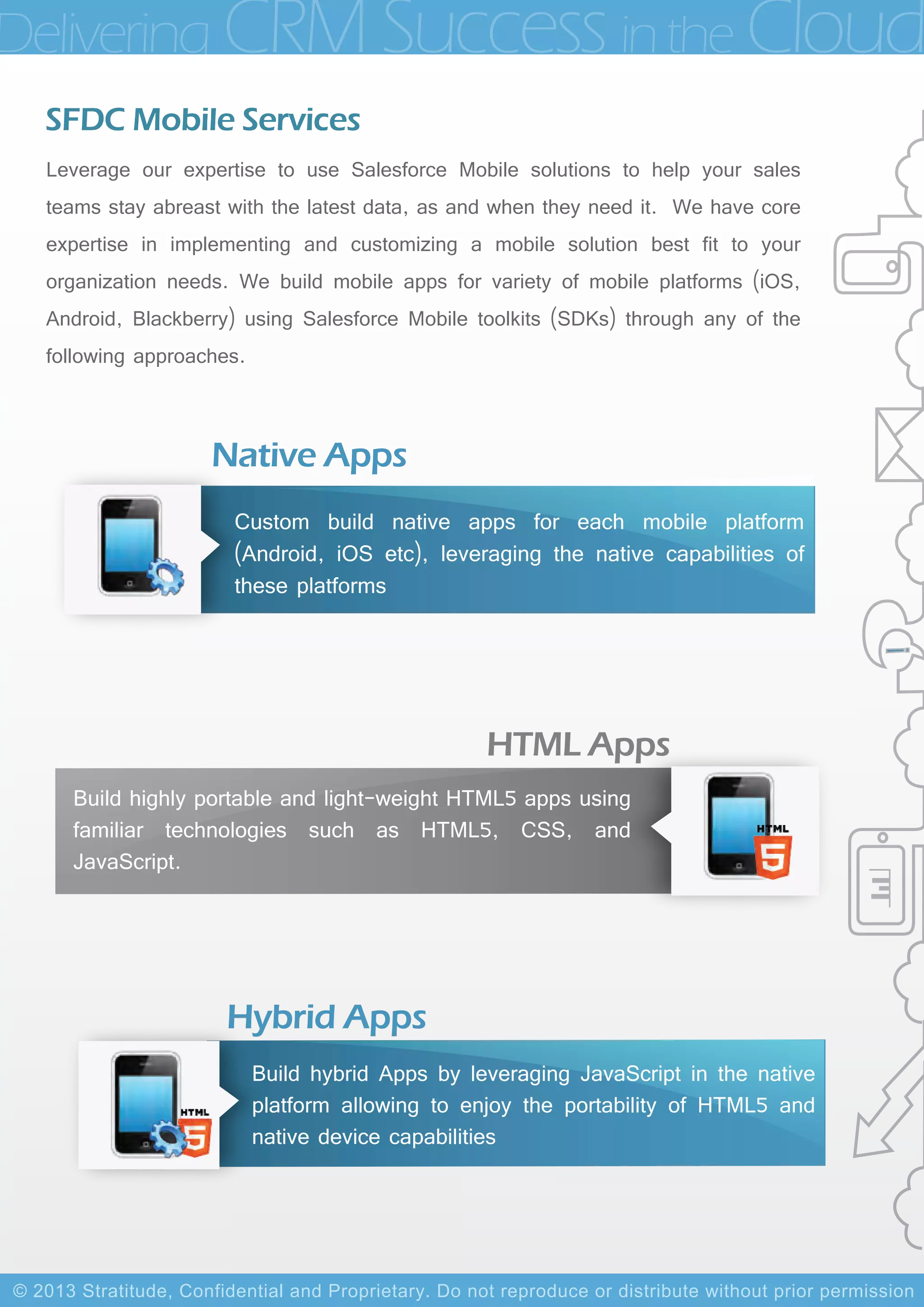 Brochure, Stratitude Salesforce.com Services | PDF