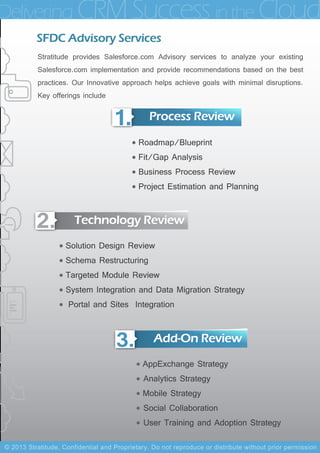 Brochure, Stratitude Salesforce.com Services | PDF